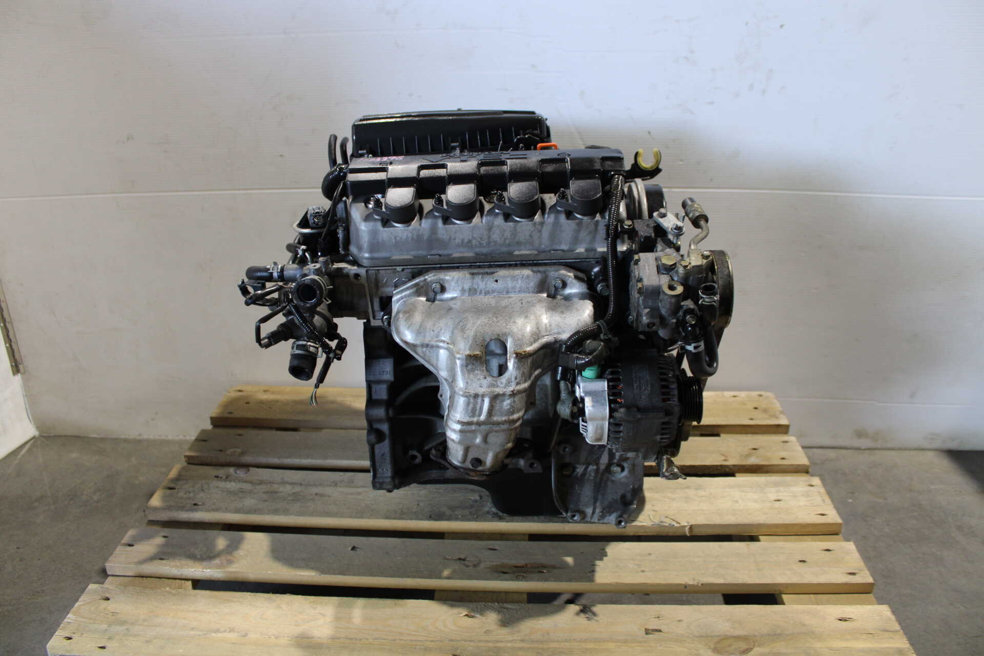 01 02 03 04 05 HONDA CIVIC 1.7L SOHC VTEC ENGINE JDM D17A ENGINE ...