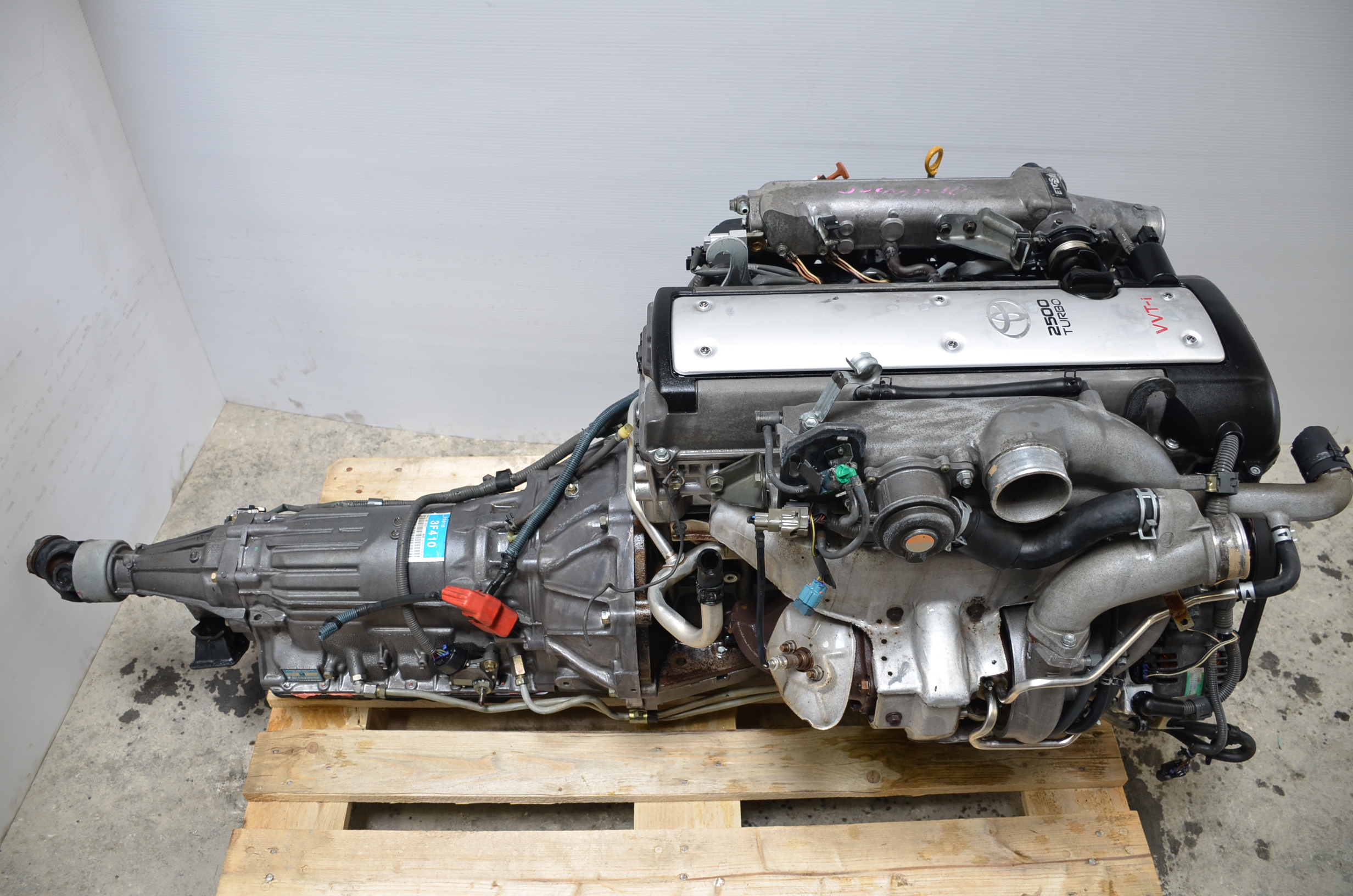 JDM TOYOTA 1JZGTE VVTI TURBO ENGINE 1JZ FRONT SUMP TRANS WIRING ECU 1JZ ...