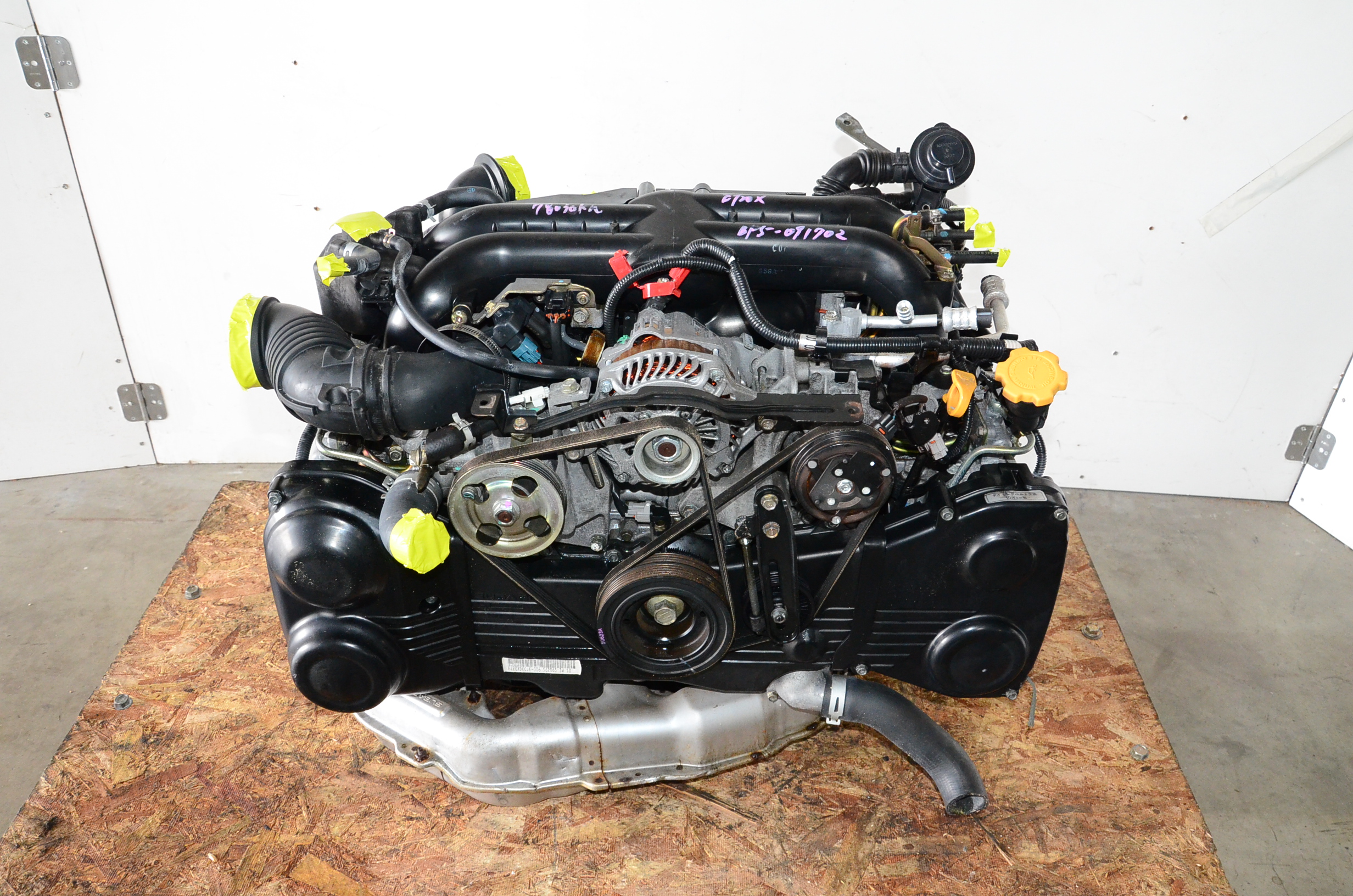04-06 JDM SUBARU LEGACY GT FORESTER XT 06-07 WRX EJ20X ENGINE TURBO 2 ...