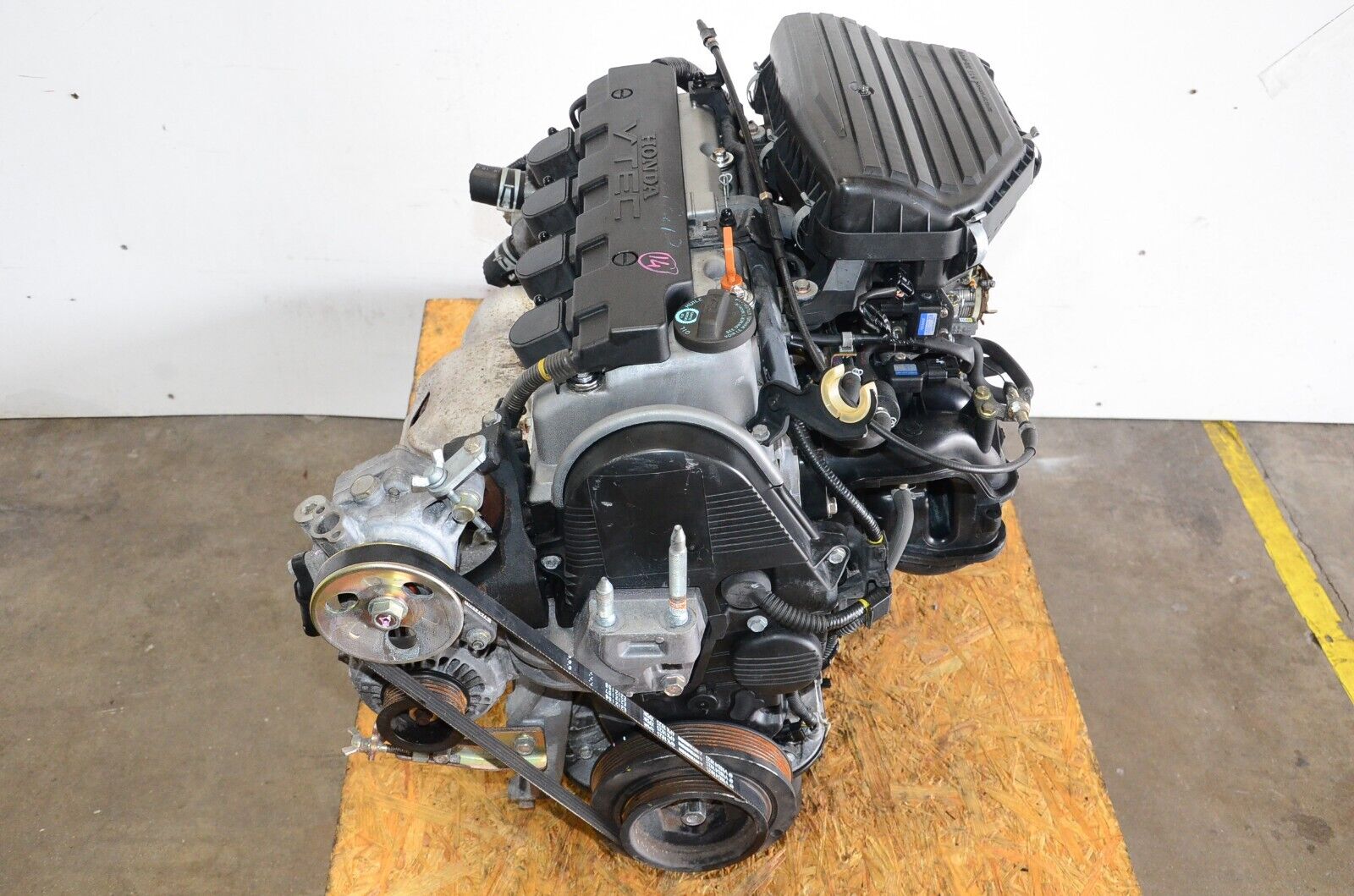 01 02 03 04 05 Honda Civic EX 1.7L 4-Cylinder SOHC VTEC Engine d17a2 ...