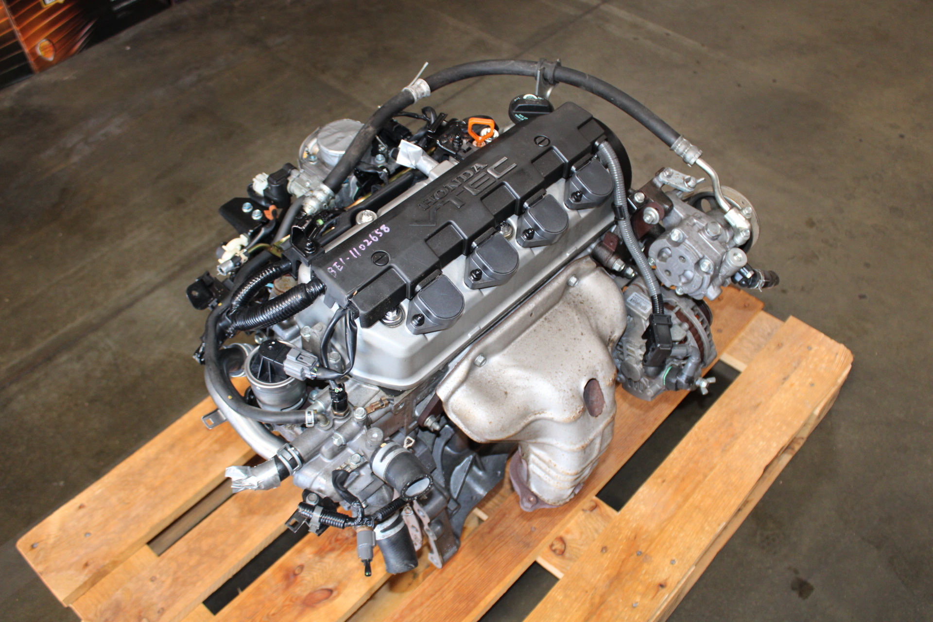 2001 2002 2003 2004 2005 Honda Civic EX LX DX Engine Motor 1.7L D17A ...
